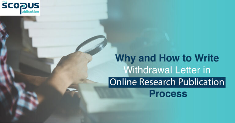 Why and How to Write Withdrawal Letter in Online Research Publication ...